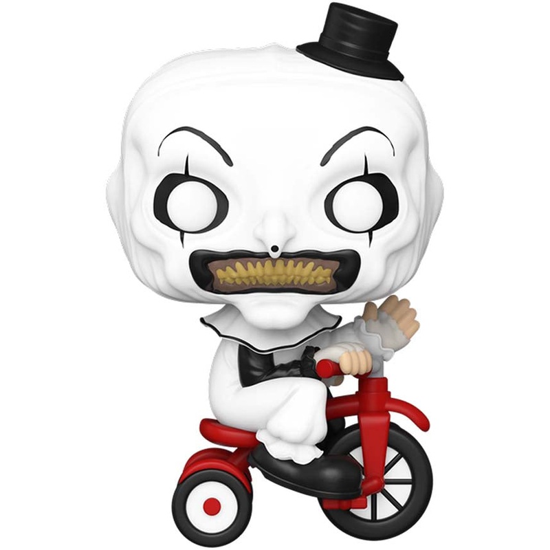 Terrifier: Art the Clown With Bike | POP! VINYL - Discover Fashion ...