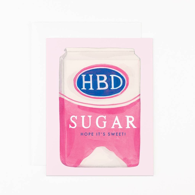 HBD Sugar Birthday Card - Discover Fashion & Craft Essentials: Dresses ...