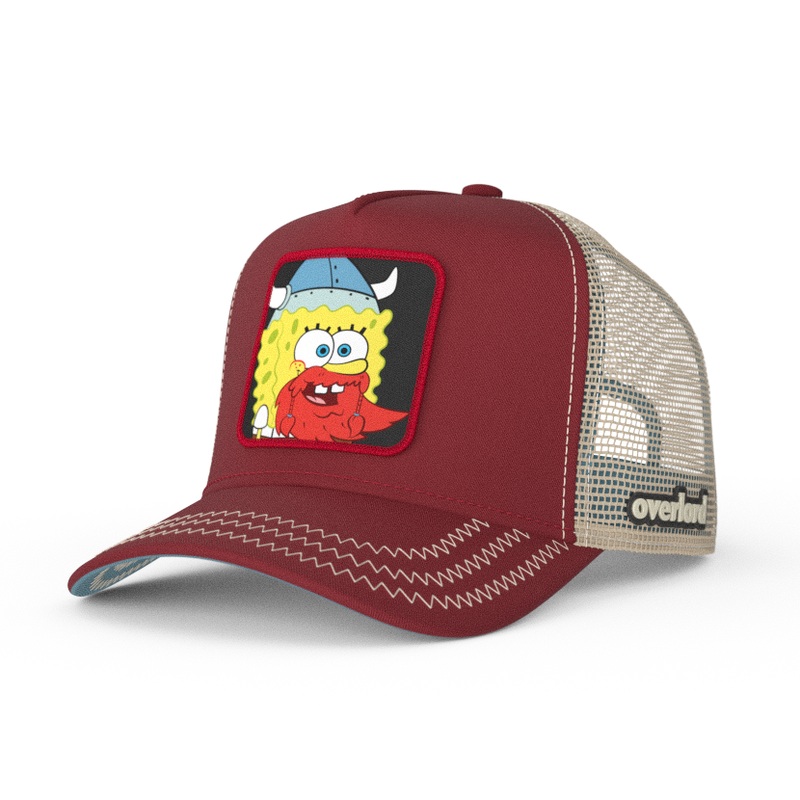 OVERLORD X SpongeBob: Leif Erikson SpongeBob Trucker Cap - Discover ...